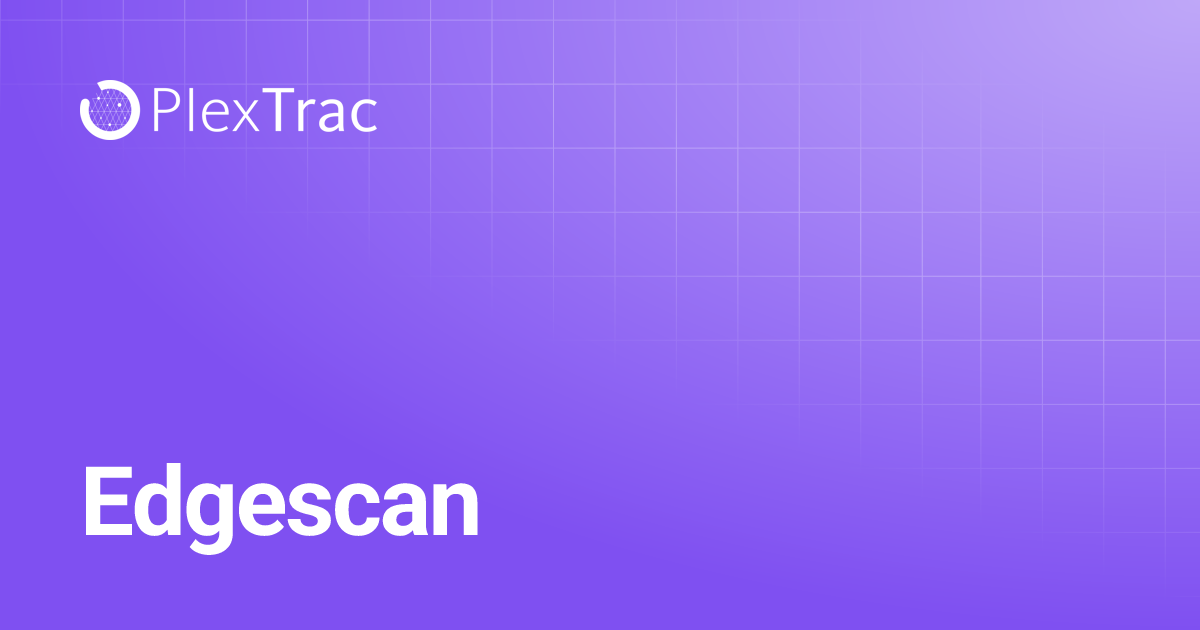 Edgescan | PlexTrac Documentation